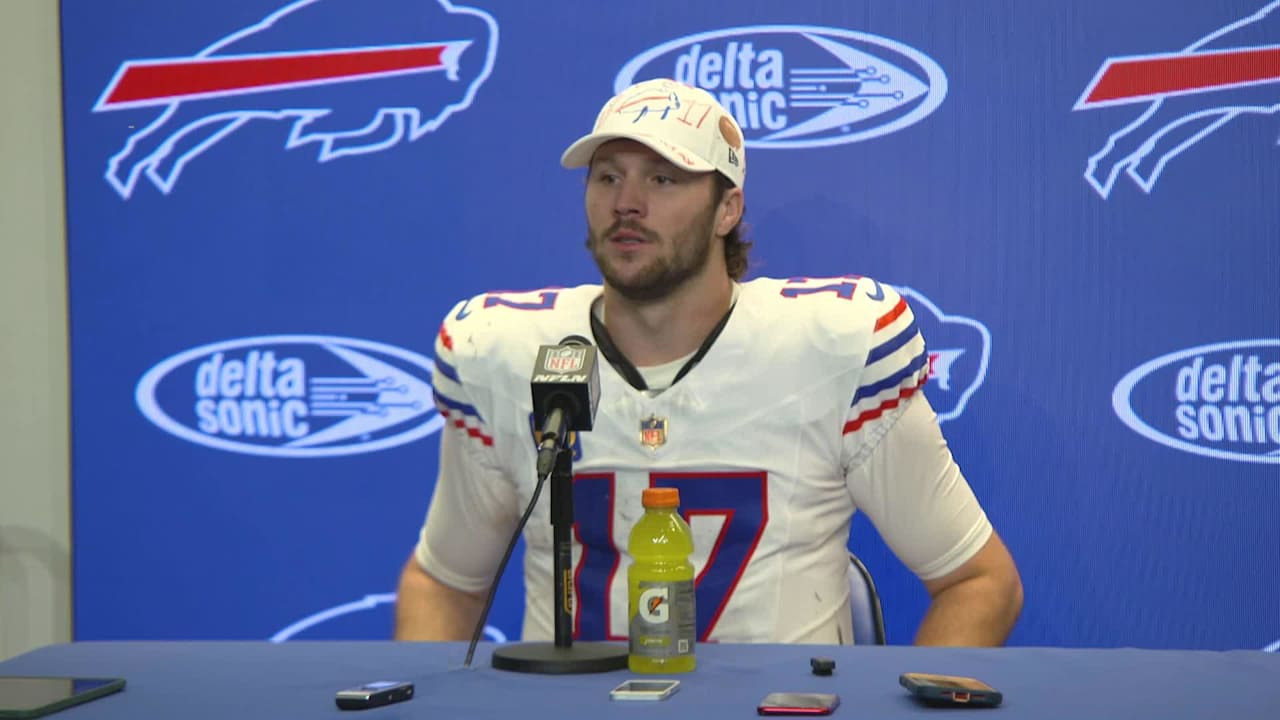Buffalo Bills quarterback Josh Allen praising wide receiver Tyrell ...