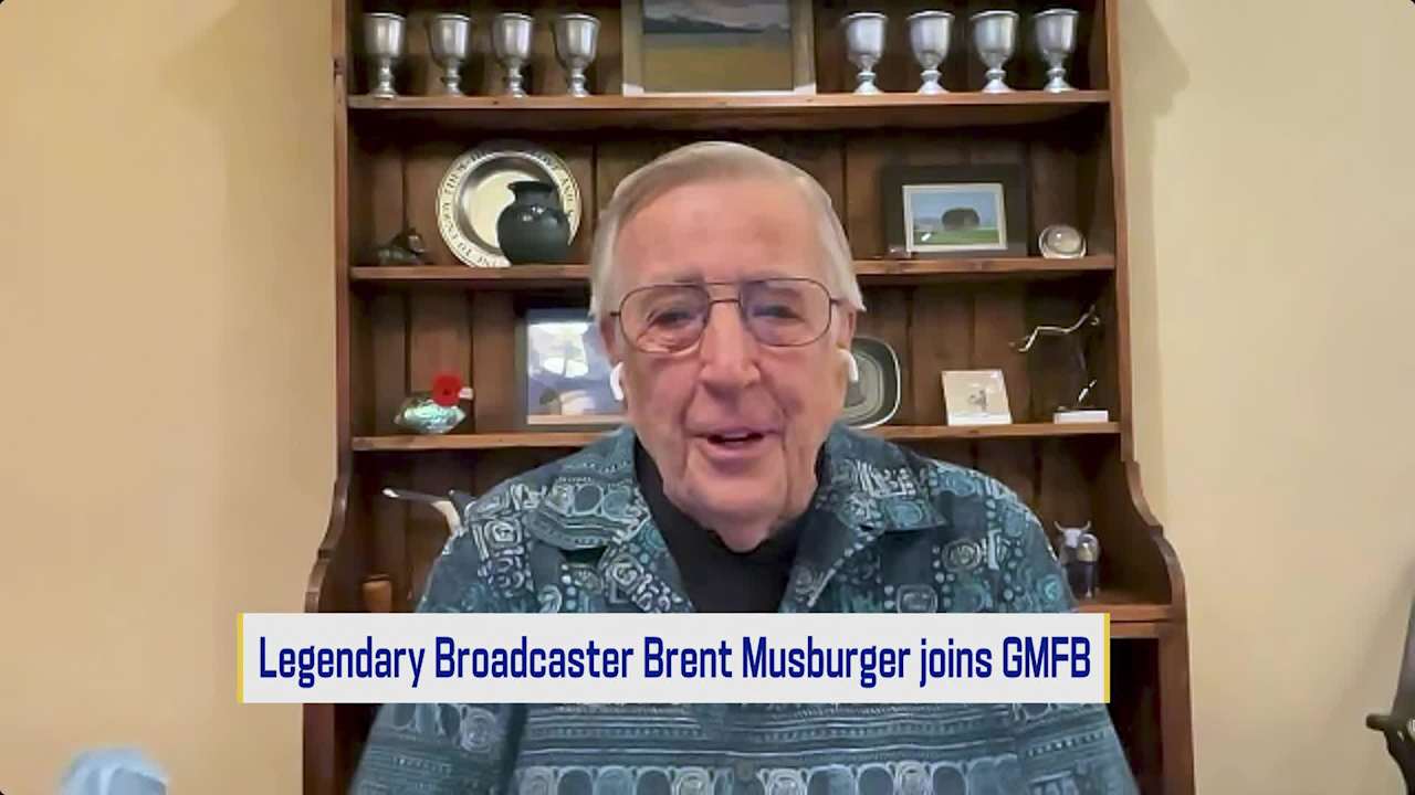Legendary sports broadcaster Brent Musburger joins 'GMFB' to talk 2025 ...