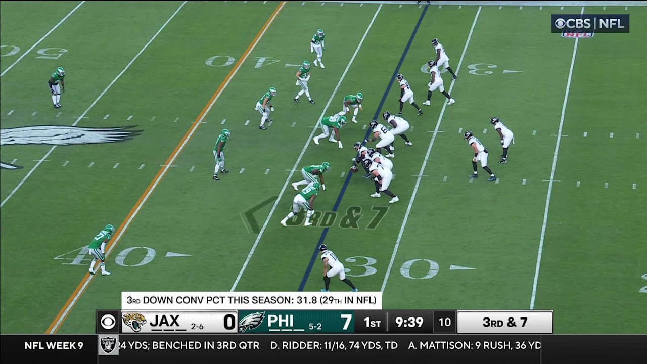 Jacksonville Jaguars wide receiver Parker Washington's 11-yard ...
