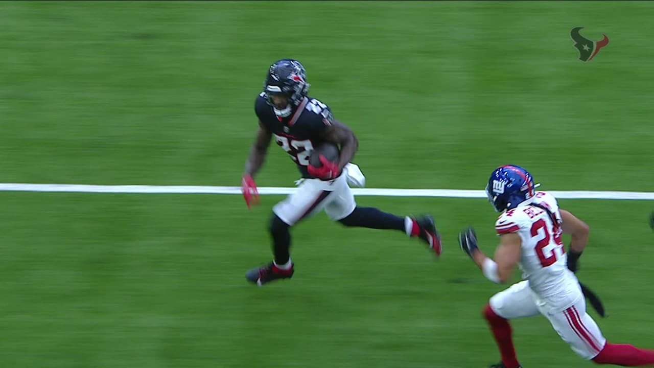 Houston Texans running back Cam Akers showcases cutback ability and ...