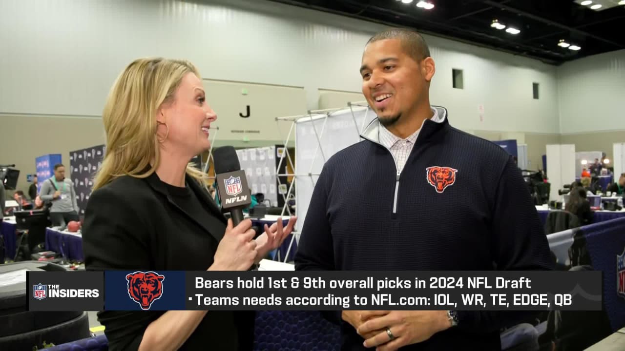 Chicago Bears general manager Ryan Poles discusses Bears quarterback ...