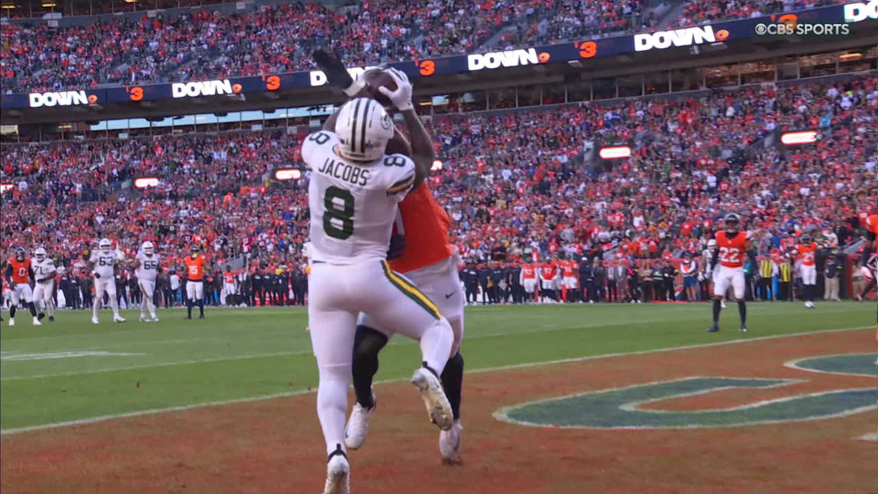 Green Bay Packers running back Josh Jacobs' best plays in 2-touchdown ...