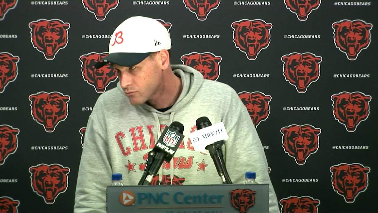 Chicago Bears head coach Ben Johnson on Los Angeles Rams wide receiver ...