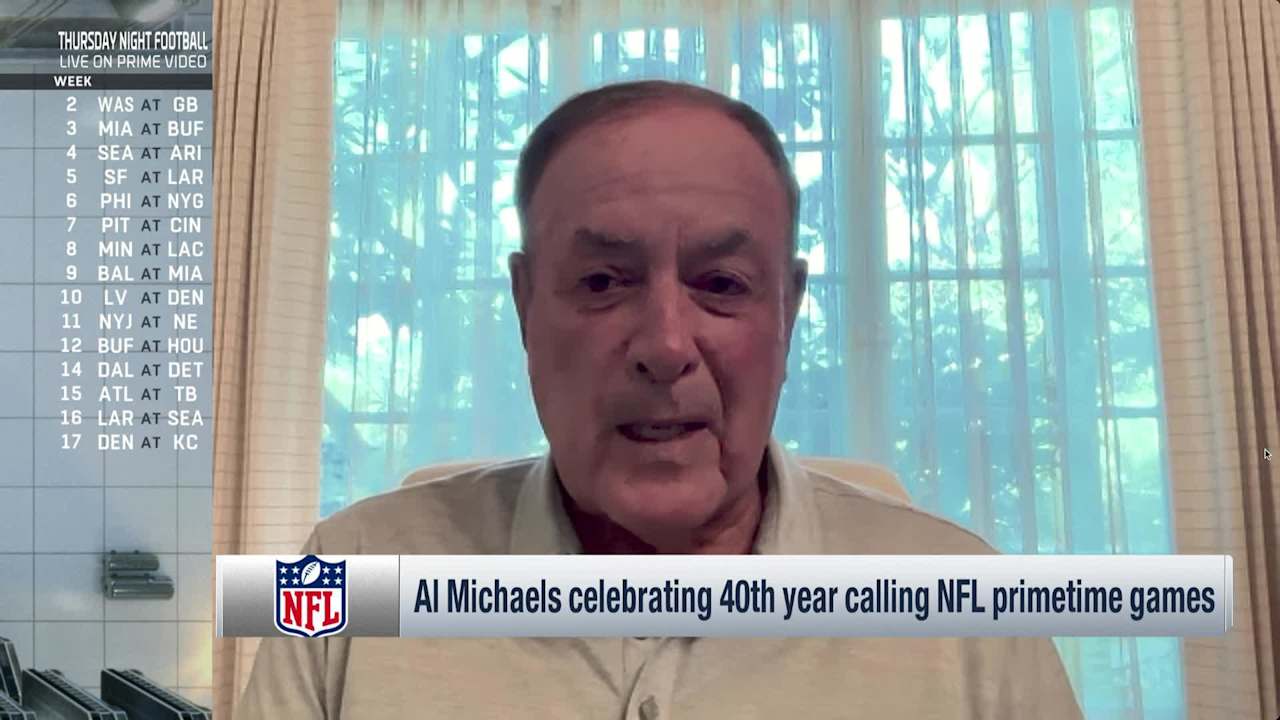 TNF on Prime Video's Al Michaels joins 'NFL Schedule Release '25' to ...