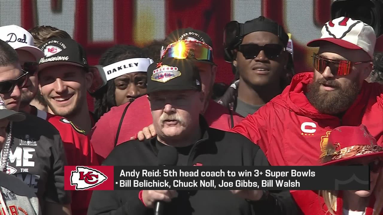 Kansas City Chiefs head coach Andy Reid: This trophy 'belongs to the ...