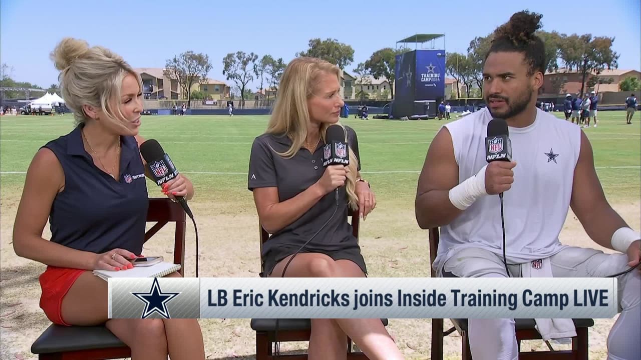 Dallas Cowboys linebacker Eric Kendricks talks about familiarity with ...
