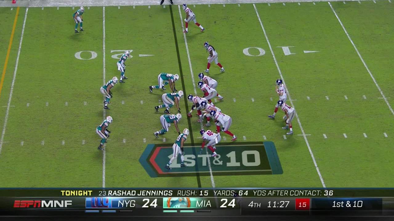 New York Giants' longest play on 'Monday Night Football' since 2000 ...