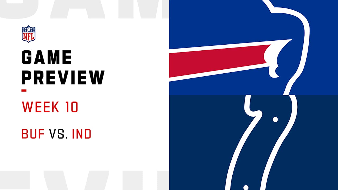 Buffalo Bills vs. Indianapolis Colts preview | Week 10