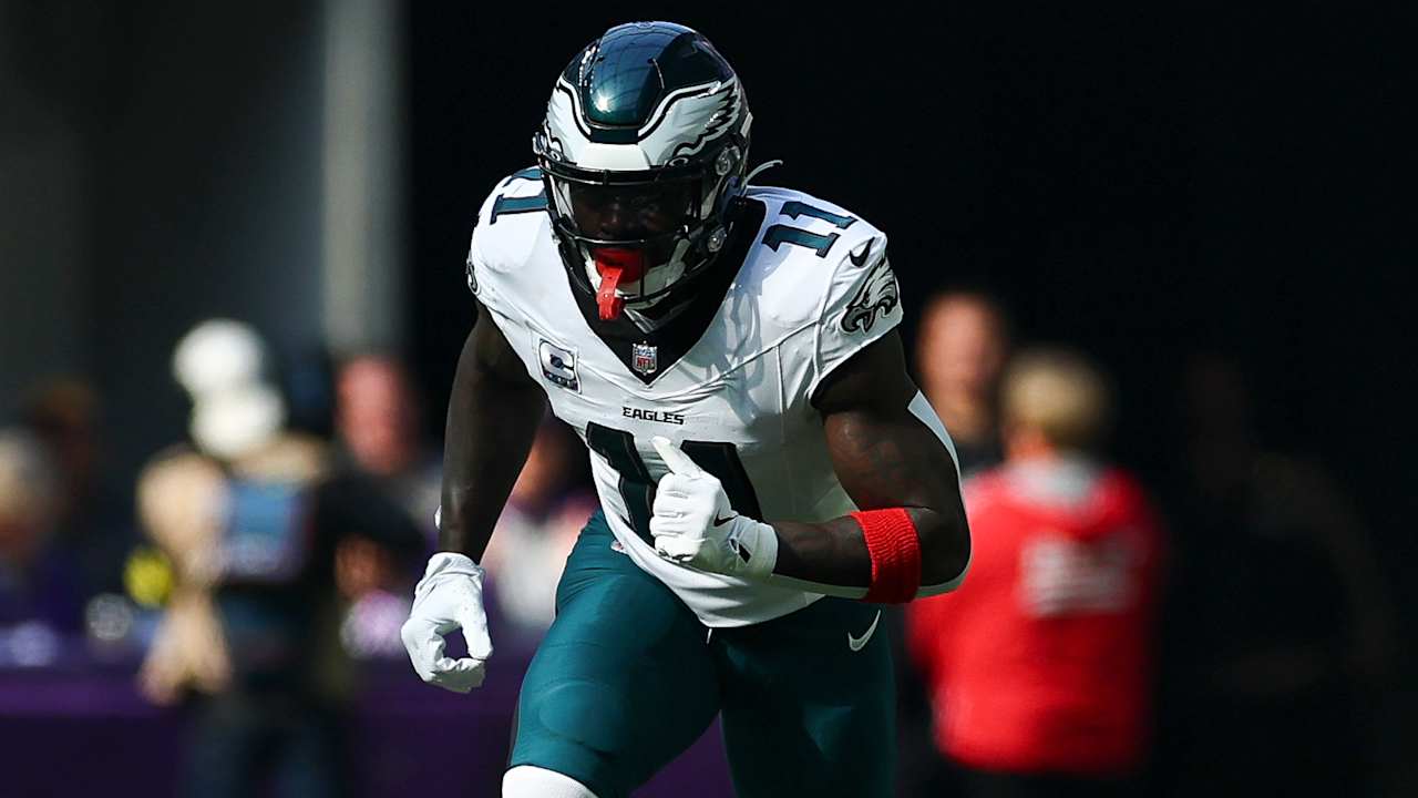 NFL news roundup: Eagles WR A.J. Brown (hamstring) ruled out vs. Giants