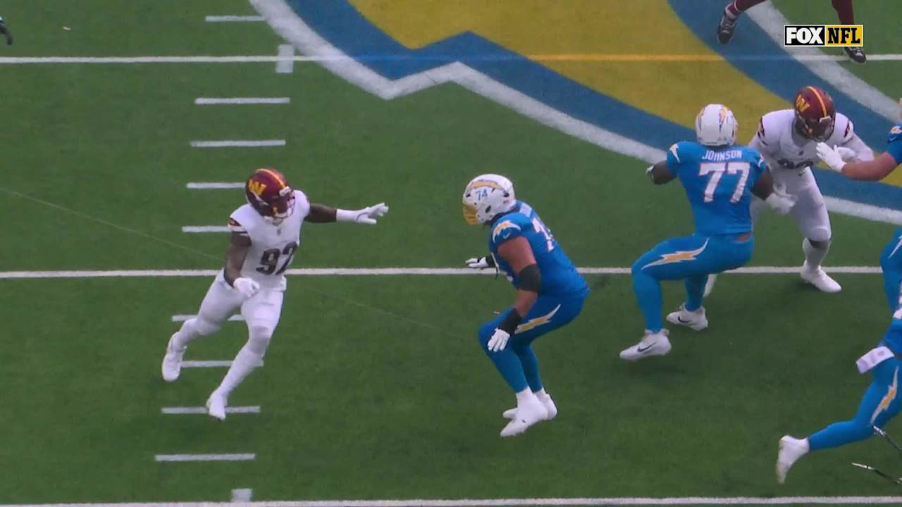 Washington Commanders defensive end Dorance Armstrong secures ...