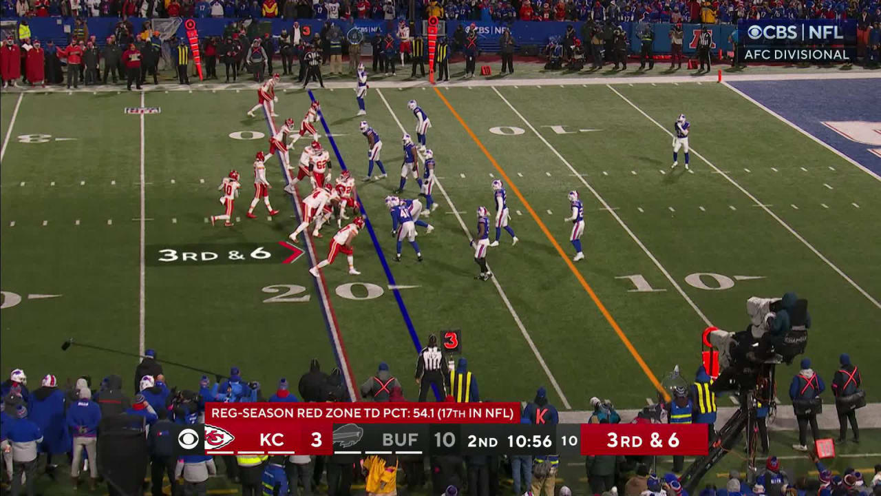 Kansas City Chiefs wide receiver Rashee Rice absorbs contact on a chain ...