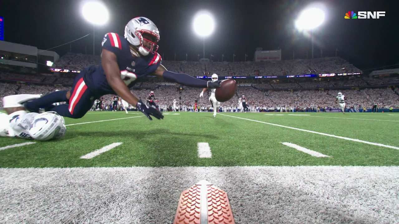 New England Patriots wide receiver Kayshon Boutte looks like former NFL ...