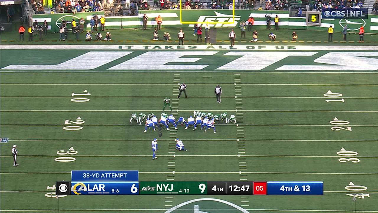 Los Angeles Rams kicker Joshua Karty's 38-yard FG ties game in fourth ...