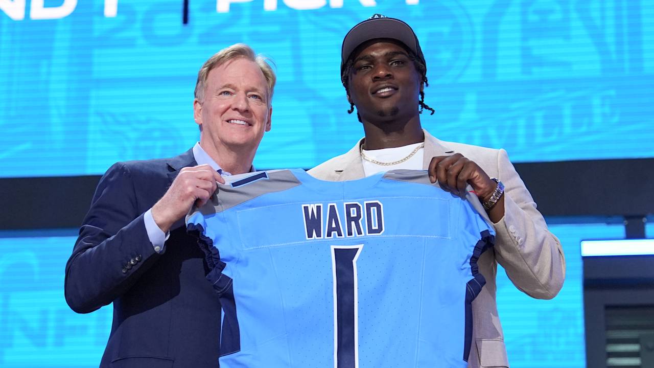 2025 NFL Draft: Titans select Miami QB Cam Ward with No. 1 overall pick