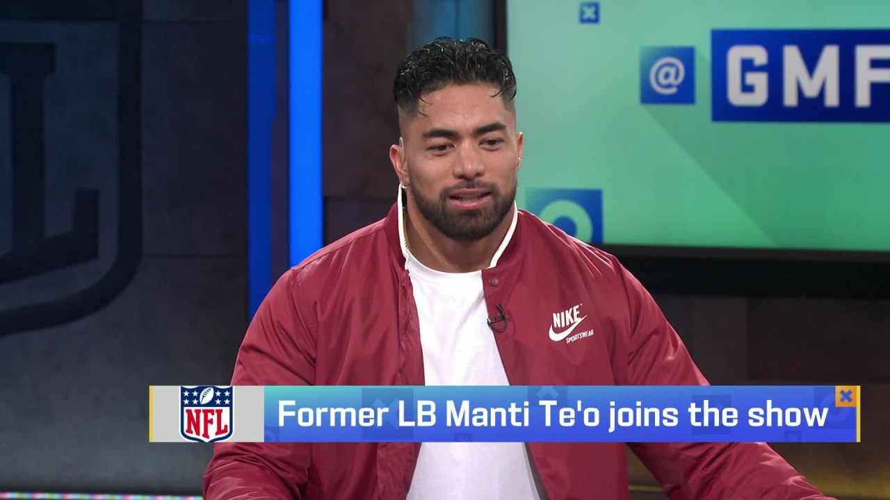 Former linebacker Manti Te'o wakes up with 'GMFB'