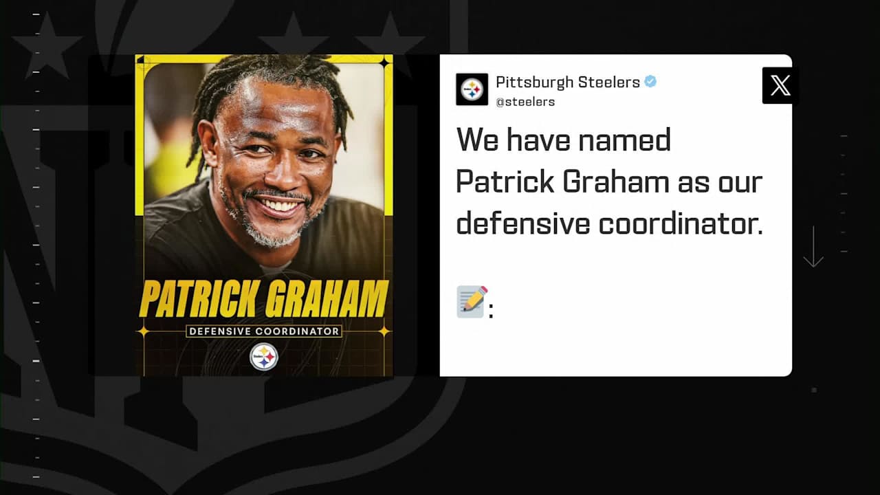 Patrick Graham named Steelers Defensive Coordinator | 'The Insiders'