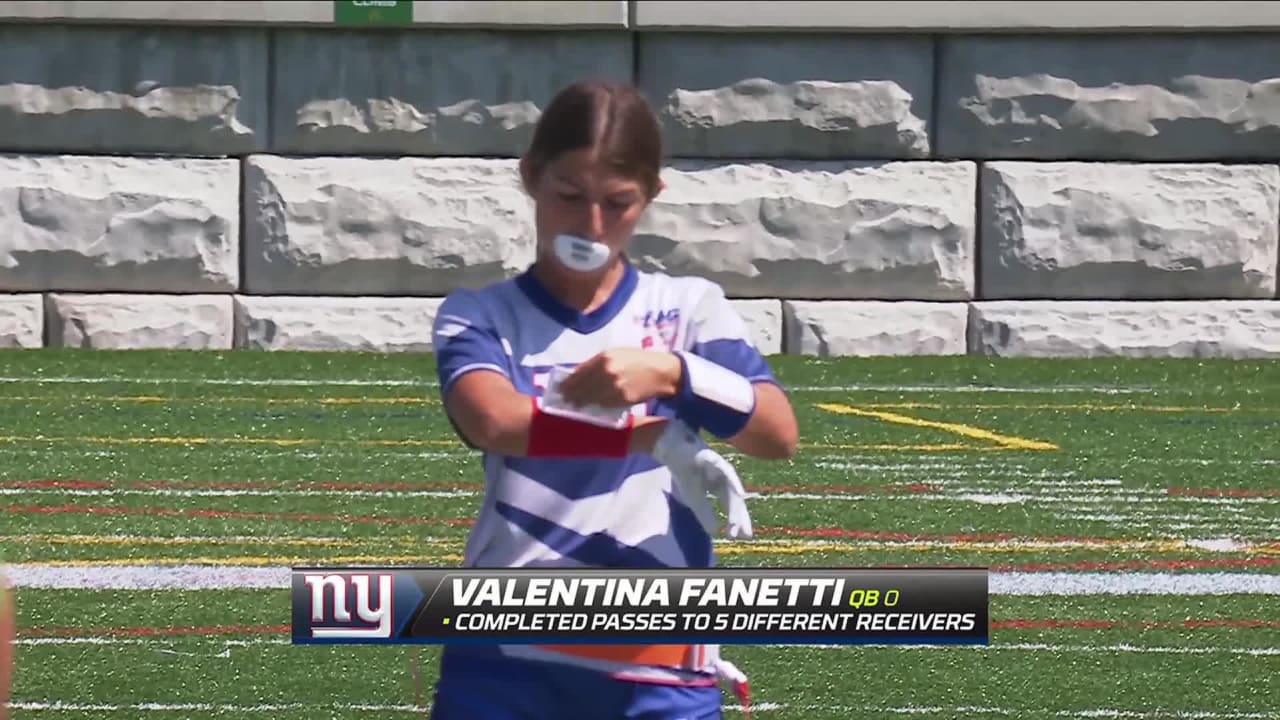 Staten Island Giants wide receiver Jessica Finley scores second TD with ...
