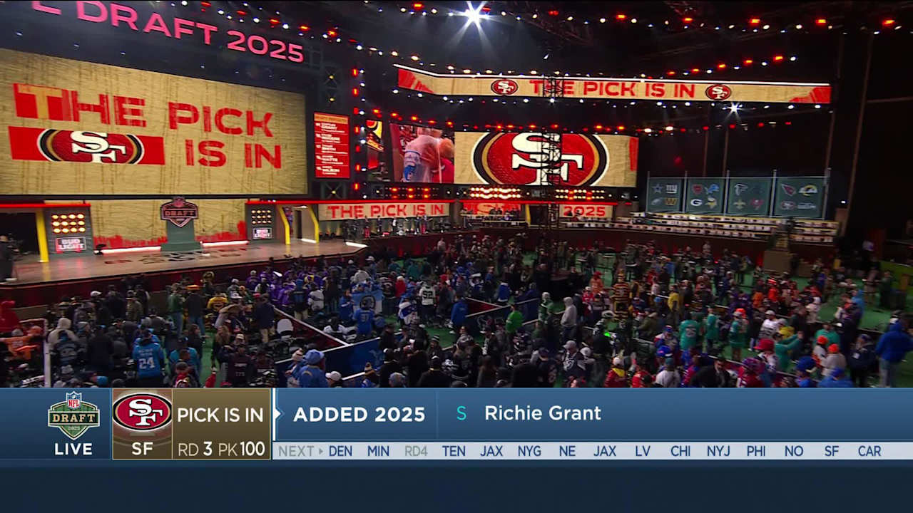 49ers select Upton Stout with No. 100 pick in 2025 draft | 49ers Webzone
