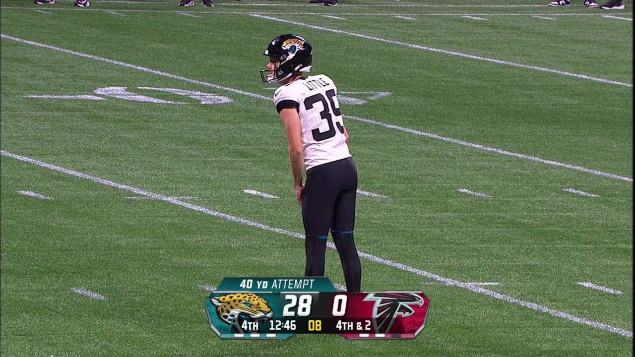 Jacksonville Jaguars kicker Cam Little's 40-yard field goal puts Jags ...