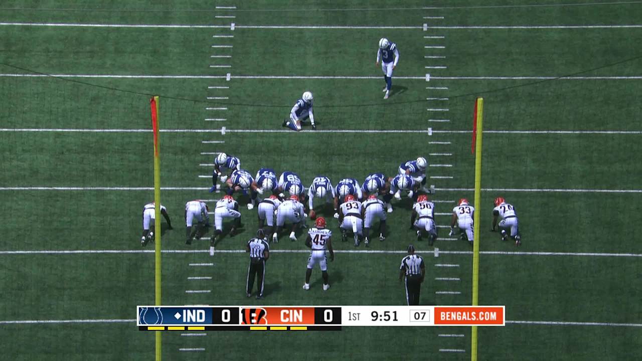 Indianapolis Colts kicker Spencer Shrader's 40-yard field goal opens up ...