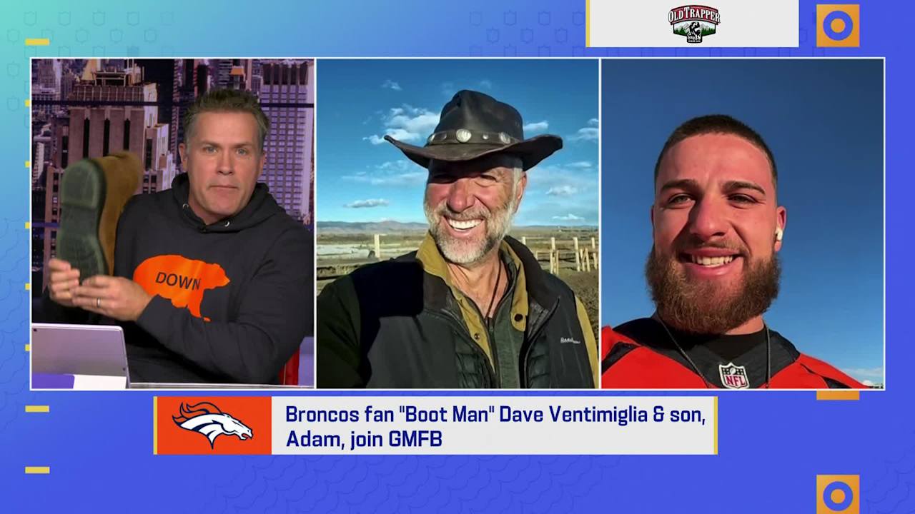 Adam, 'Boot man' Dave Ventimiglia join 'GMFB' to discuss Denver Broncos ...