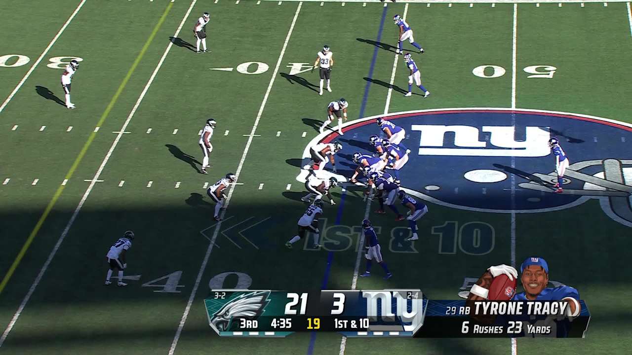 Philadelphia Eagles defensive lineman Jalen Carter's second sack comes ...