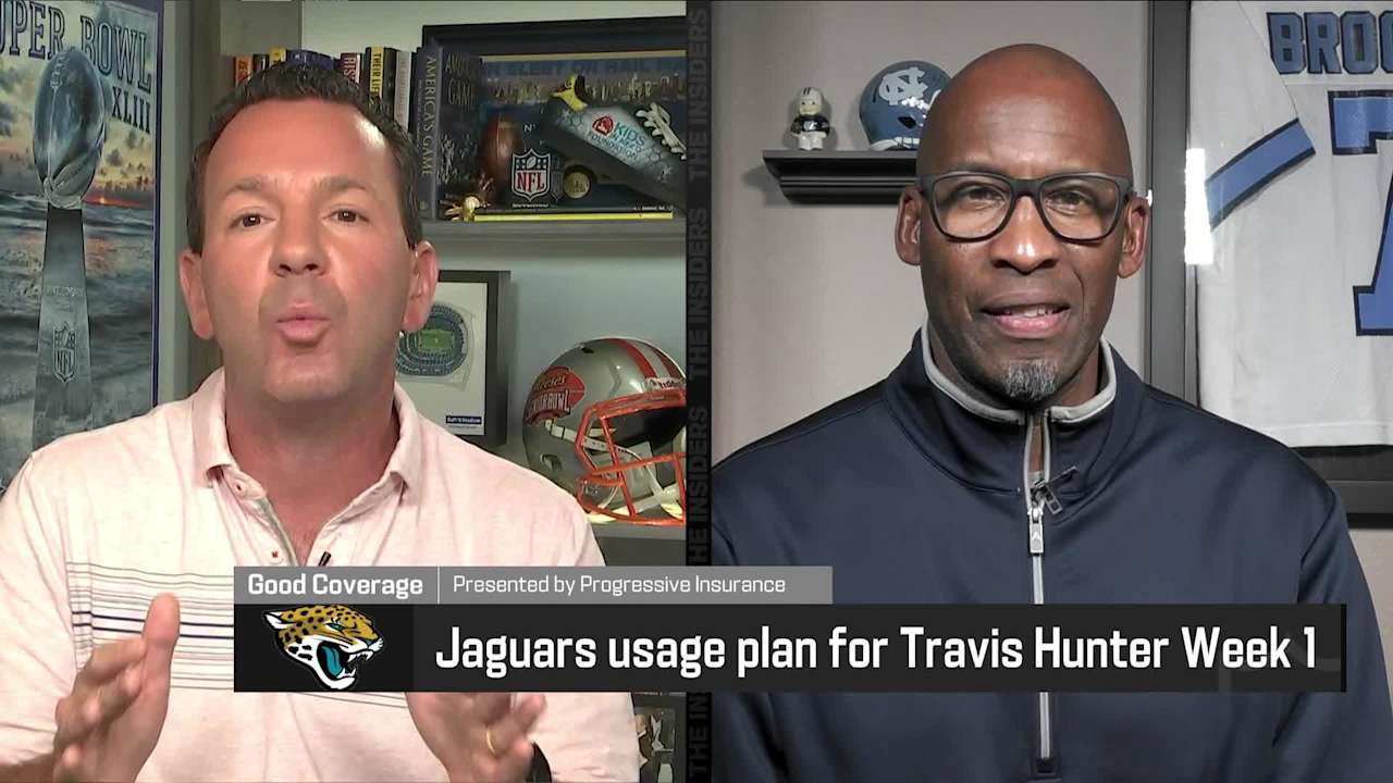 NFL Network's Bucky Brooks previews Jaguars' Week 1 plan for Travis Hunter vs. Panthers | 'The ...