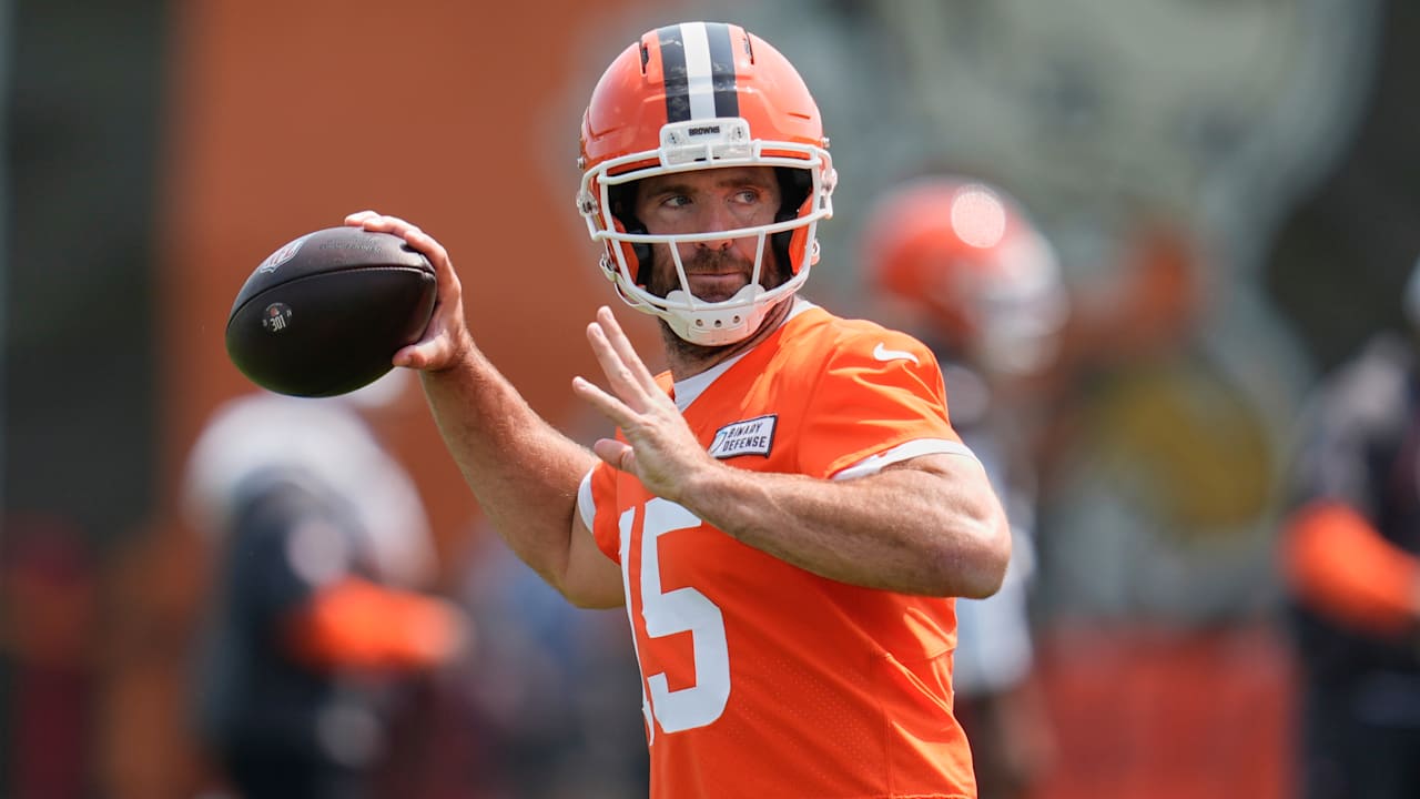 Browns name veteran Joe Flacco team's starting QB for Week 1 of 2025 season