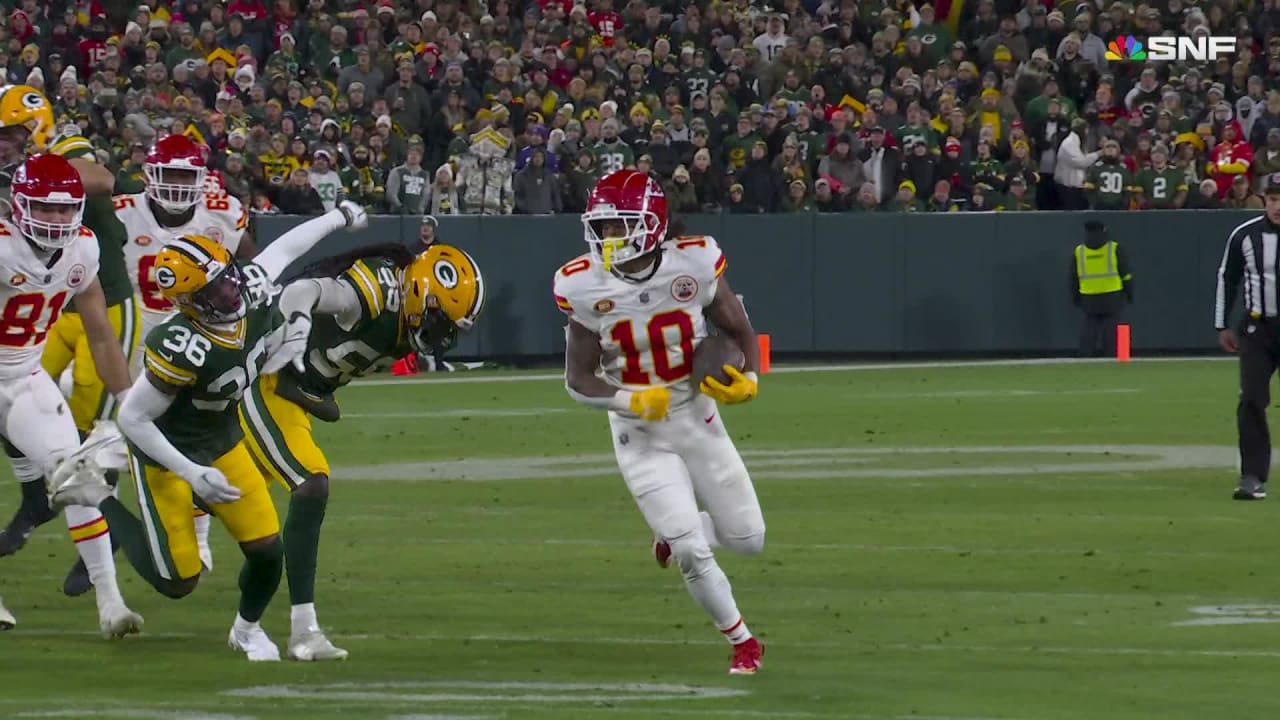 Kansas City Chiefs running back Isiah Pacheco's 26-yard burst gets ...