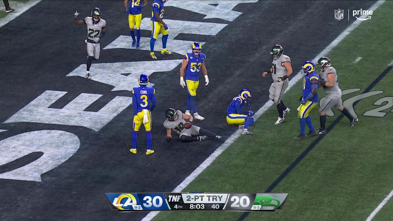 Seattle Seahawks two-point conversion gets Seattle within one score of ...