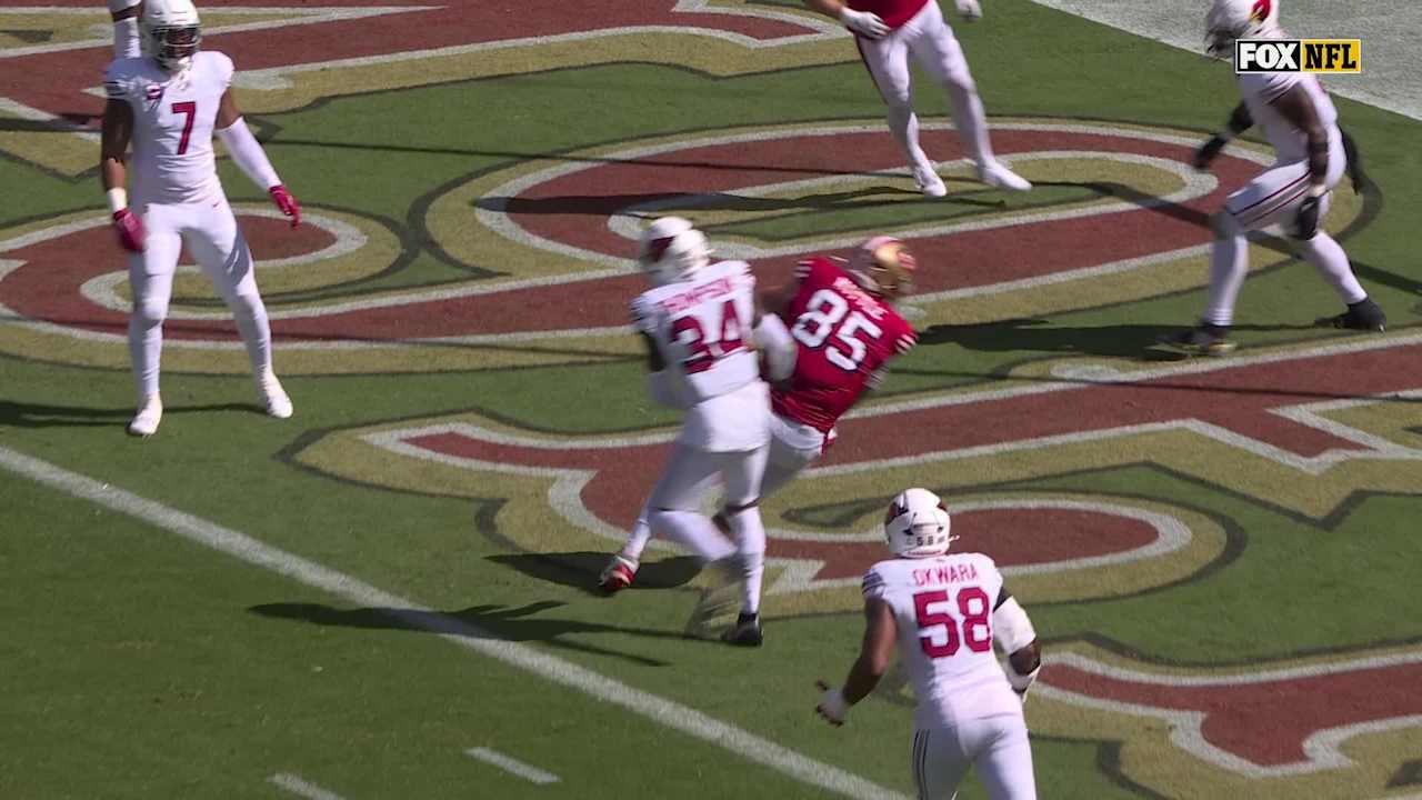 San Francisco 49ers quarterback Brock Purdy's sixth TD pass of '24 ...