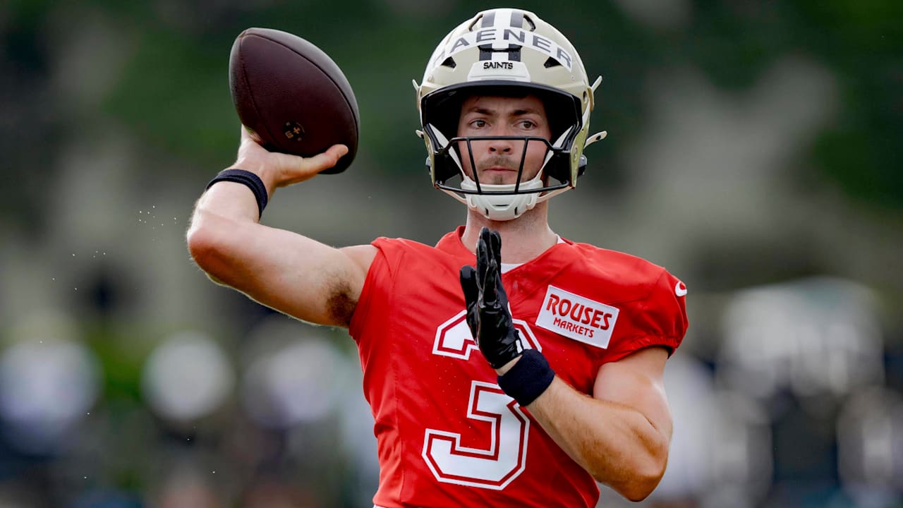 Jake Haener getting a real shot in Saints' 'three-man race' at quarterback