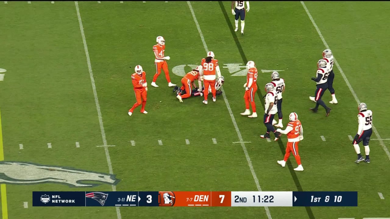 Denver Broncos linebacker Alex Singleton's hit-stick tackle halts New ...
