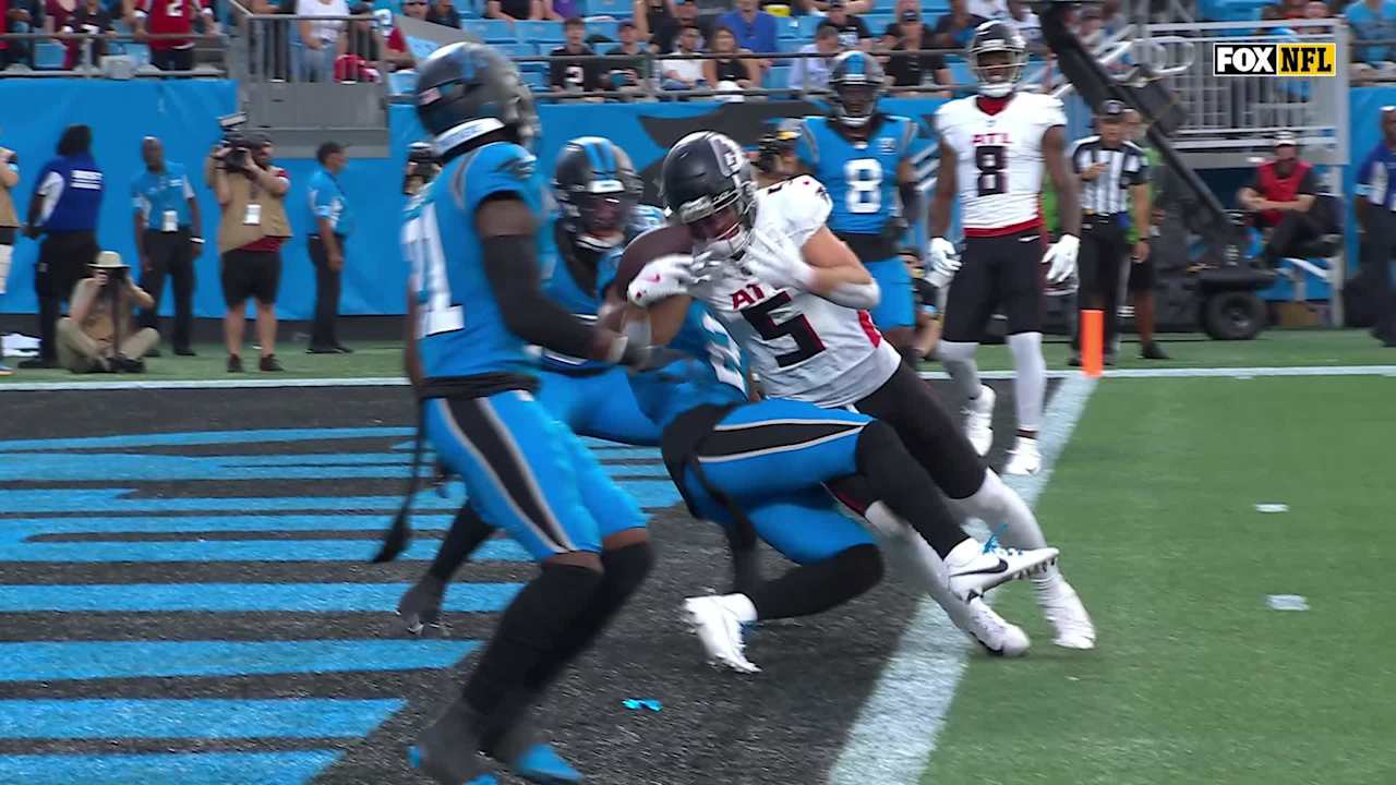 Carolina Panthers cornerback Michael Jackson denies Atlanta Falcons TD ...