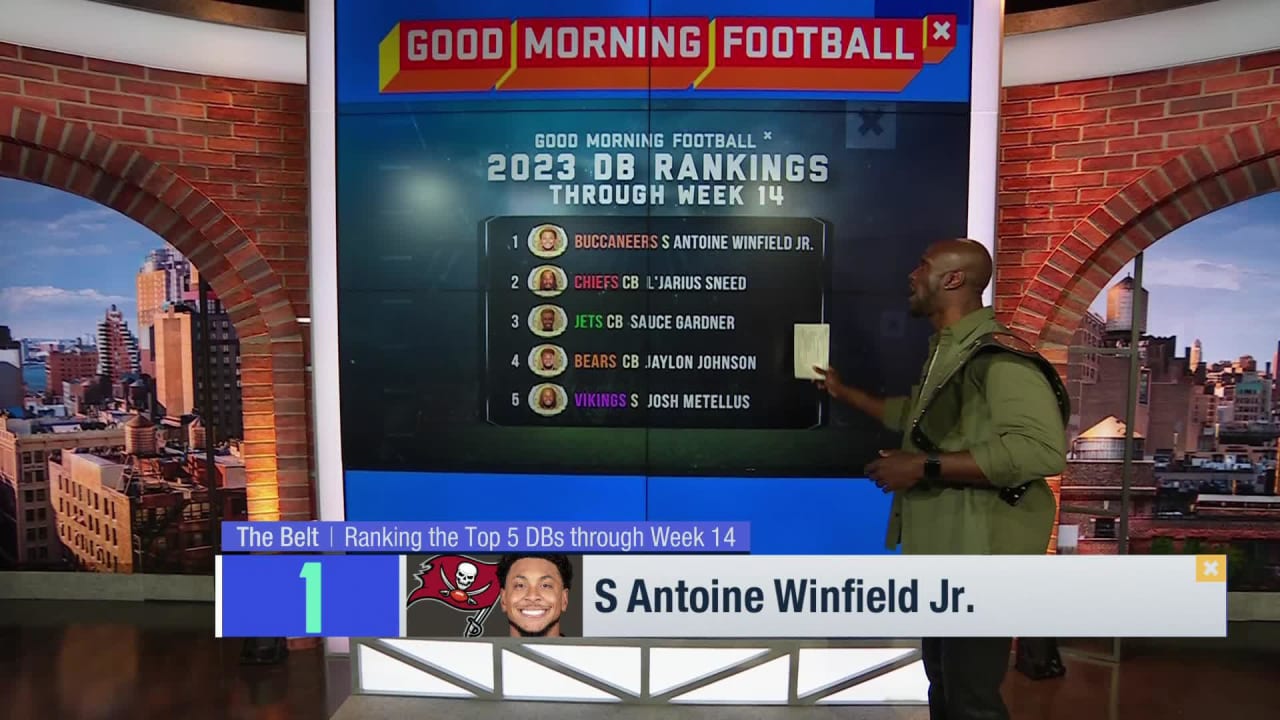 NFL Network's Jason McCourty ranks top 5 DBs through Week 14