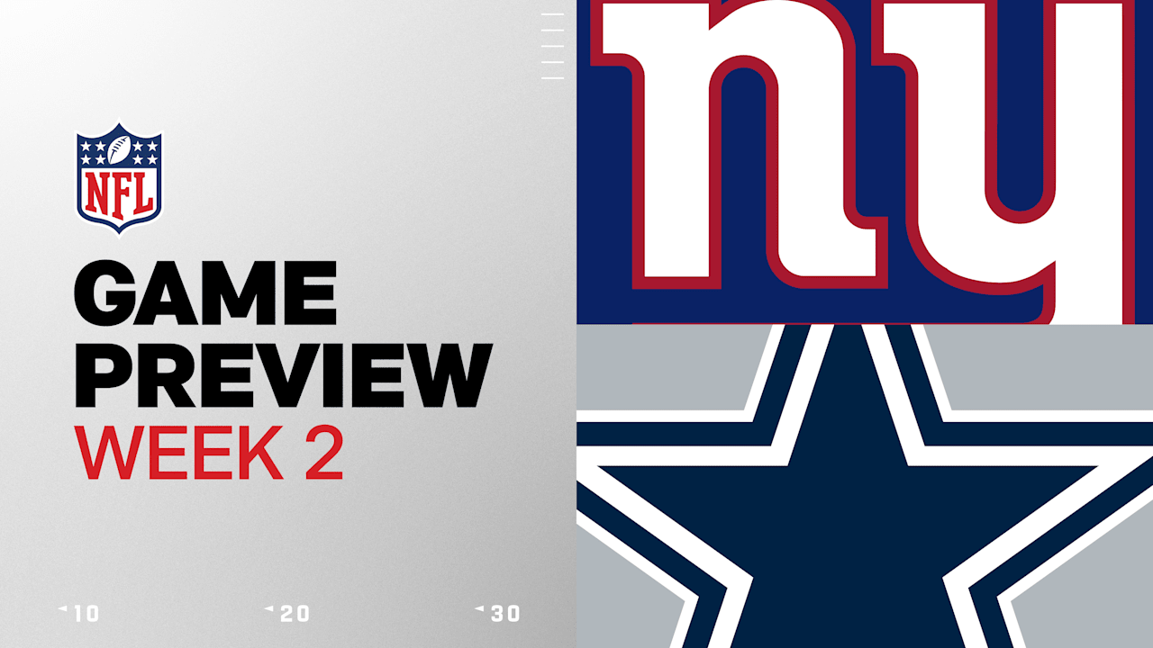 New York Giants vs. Dallas Cowboys preview | Week 2