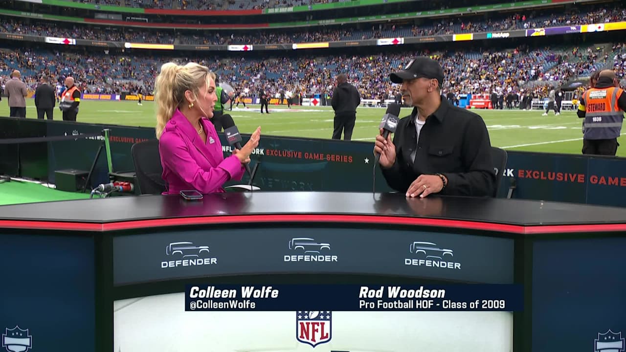 Pro Football Hall of Fame defensive back Rod Woodson on NFL football in ...