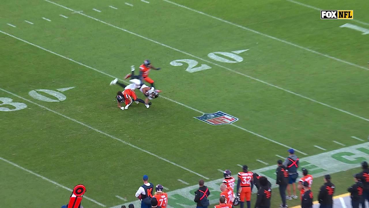 Jacksonville Jaguars tight end Brenton Strange flips after 23-yard pass ...