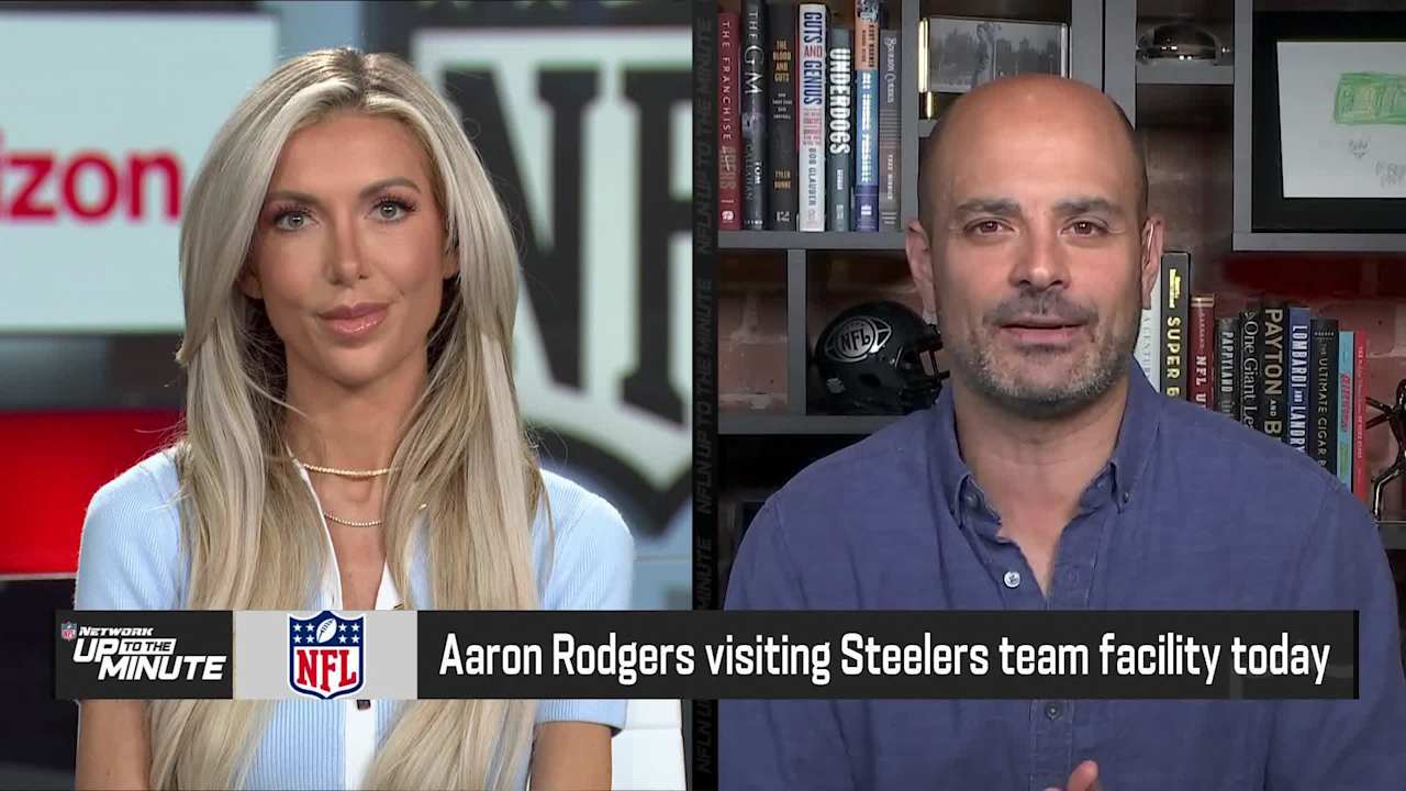 NFL Network Insider Mike Garafolo: Quarterback Aaron Rodgers visits Pittsburgh Steelers team ...