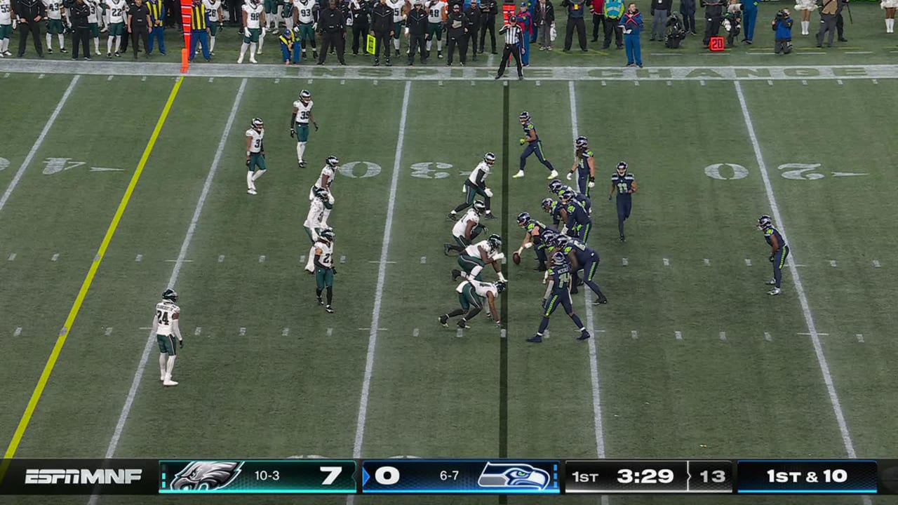 Philadelphia Eagles defensive lineman Josh Sweat's hit-stick TFL on ...