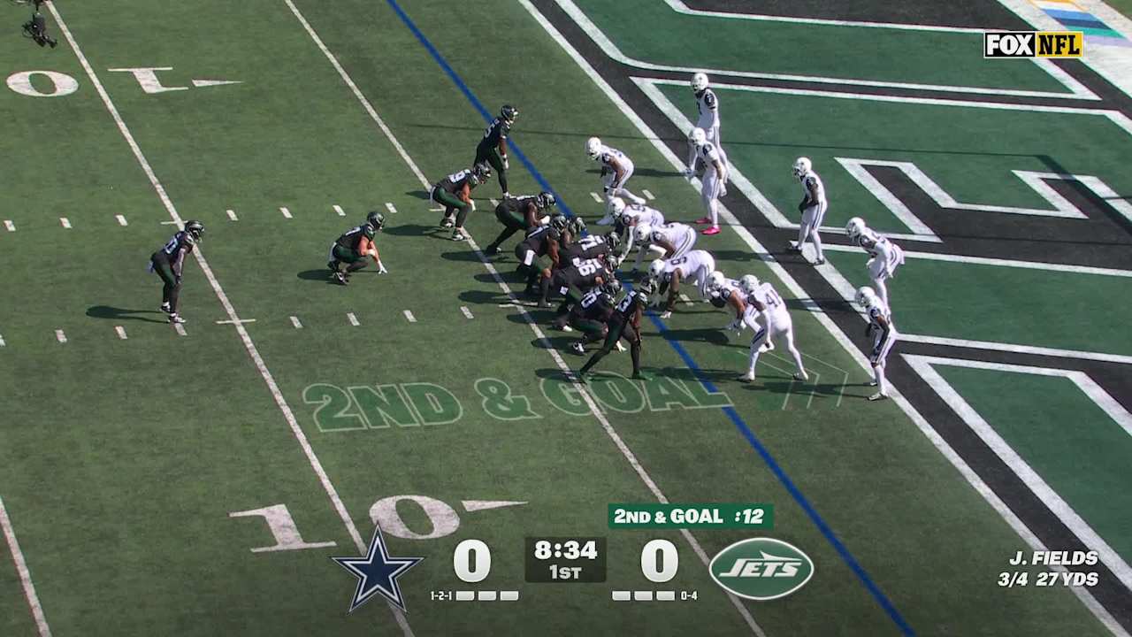 Dallas Cowboys defensive tackle Solomon Thomas ambushes Breece Hall for ...