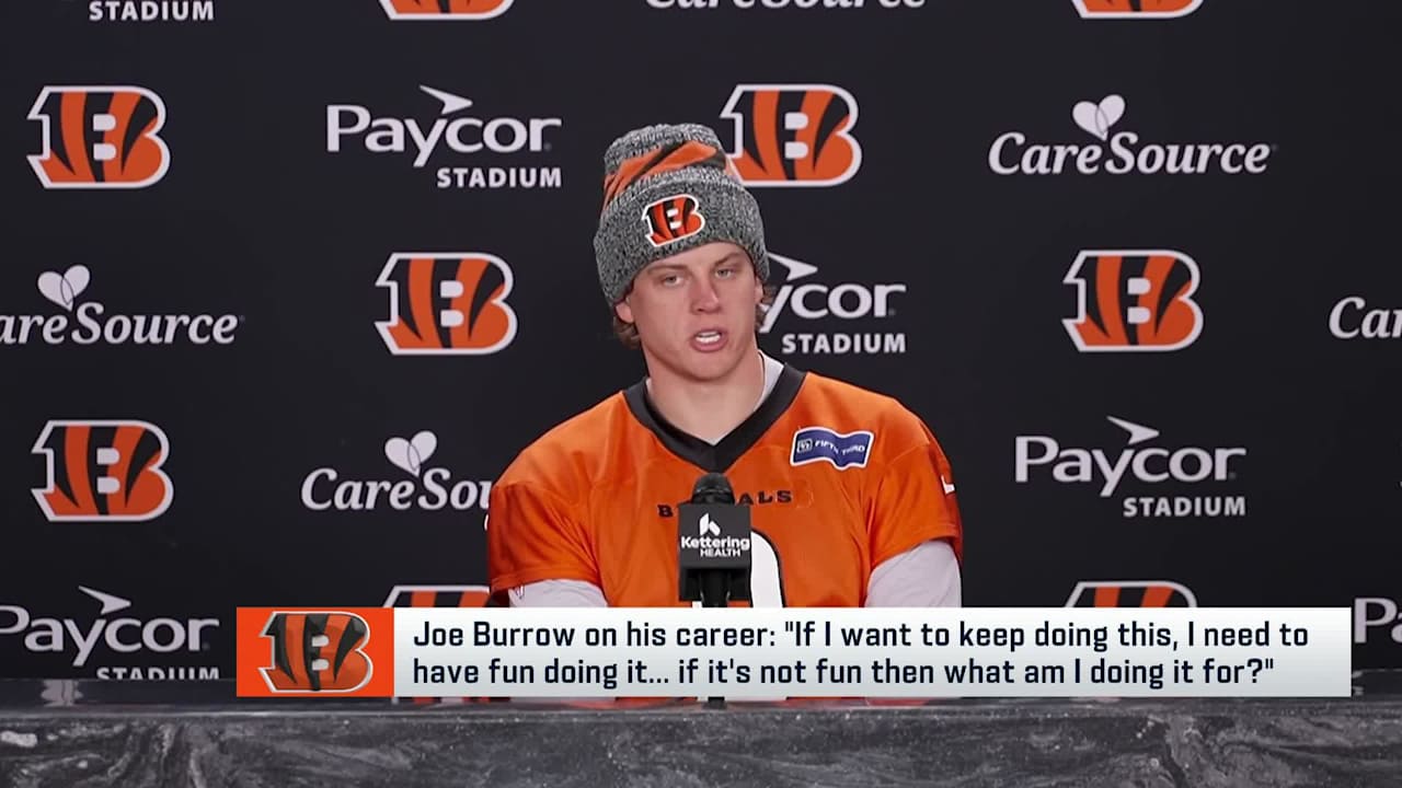 Cincinnati Bengals quarterback Joe Burrow reflects on injuries and ...