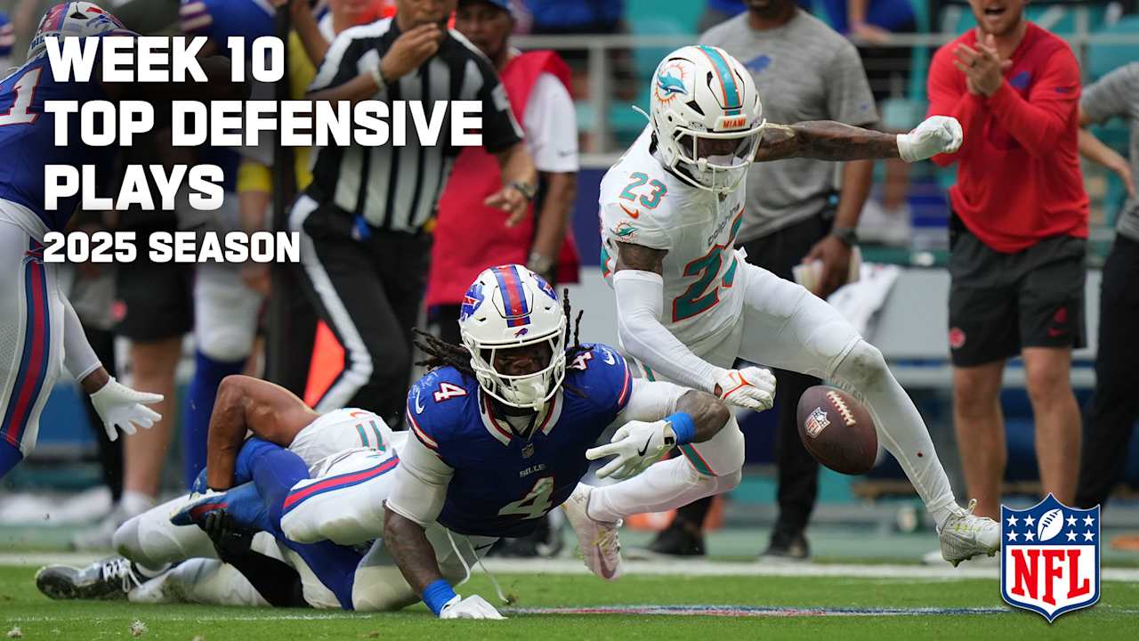 Top defensive plays Week 10 | NFL Highlights