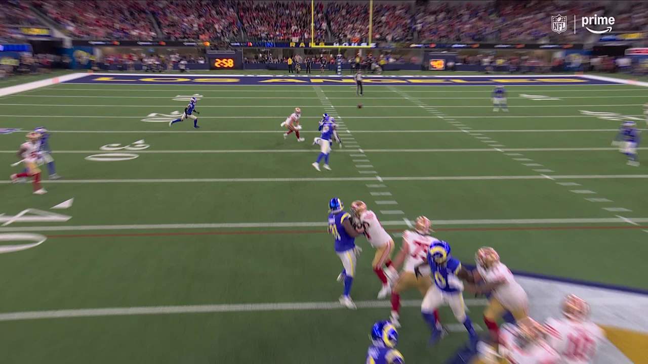 Los Angeles Rams linebacker Josiah Stewart drops golden opportunity for ...