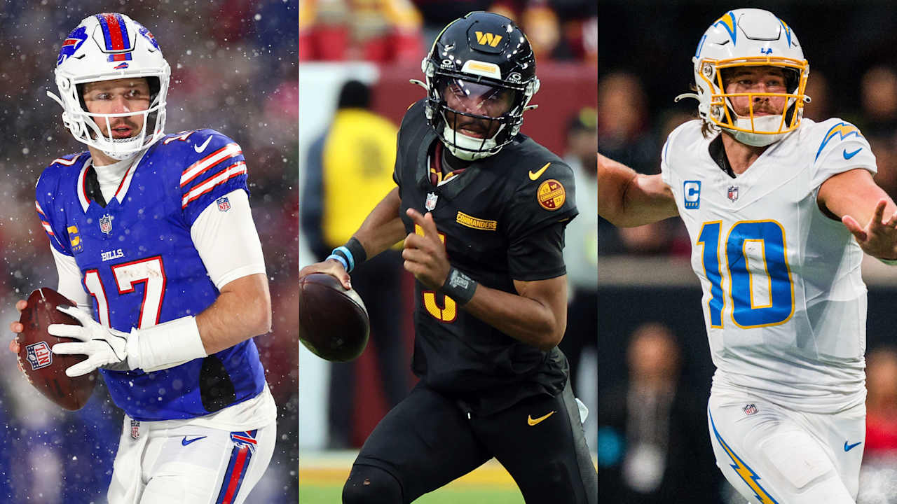 NFL stats and records, Week 13: Josh Allen achieves rare feat; Justin Herbert extends INT-less ...