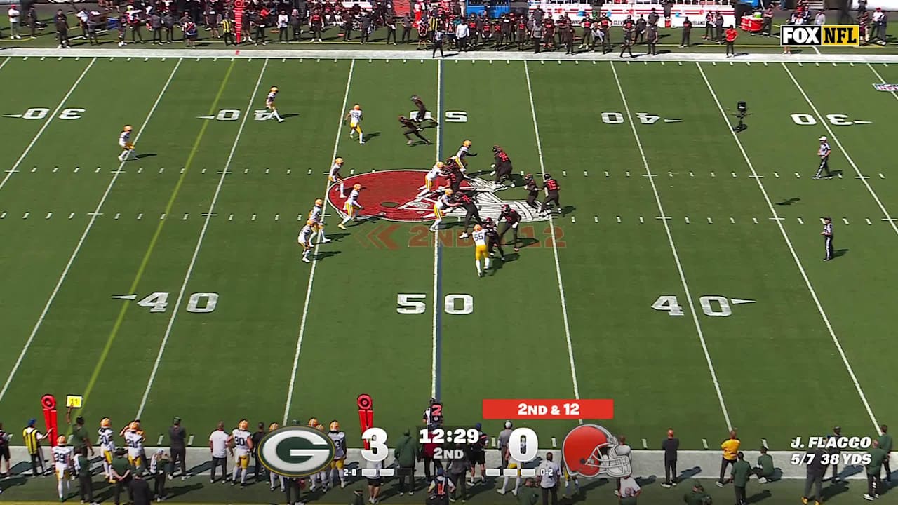 Flea-flicker alert! Cleveland Browns quarterback Joe Flacco and Harold ...