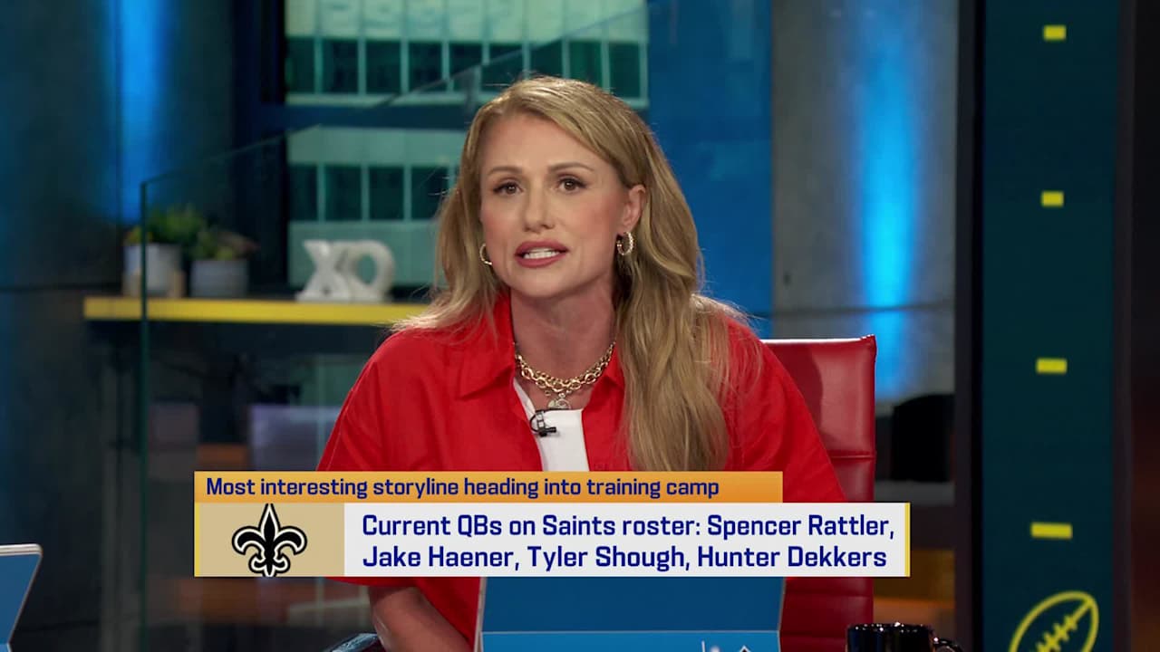 NFL Network's Jane Slater on New Orleans Saints' QB room: 'We've got a ...