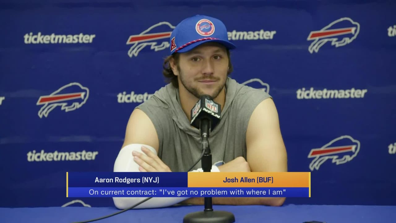 Buffalo Bills quarterback Josh Allen on current contract: 'I've got no ...