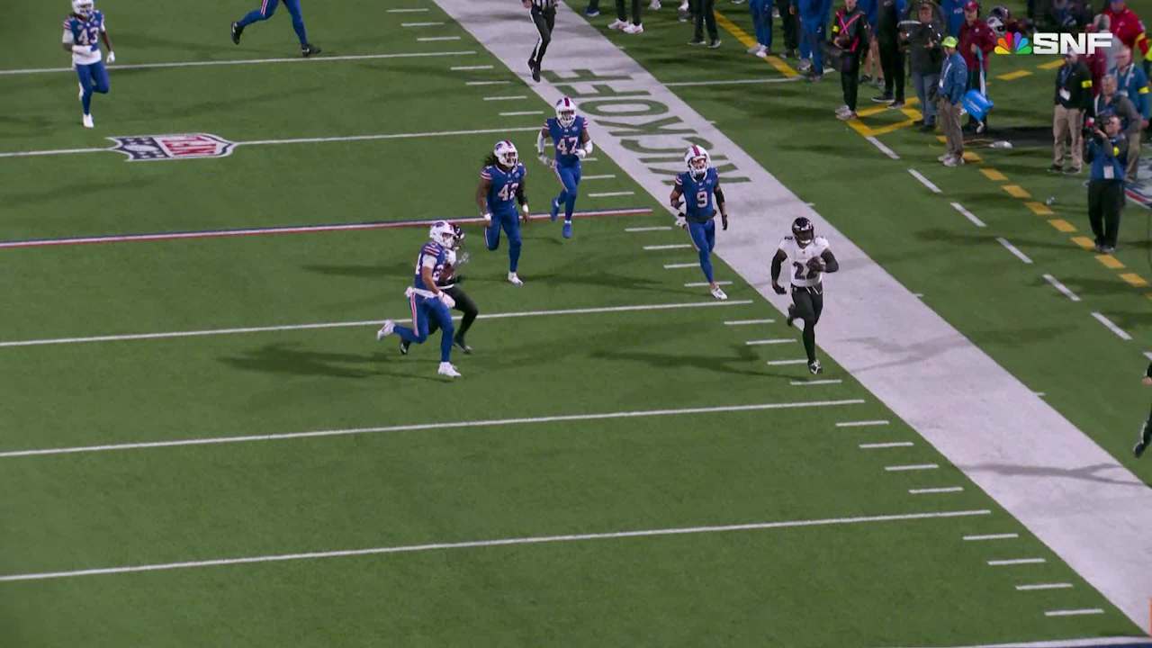 Can't-Miss Play: 46-yard touchdown! Baltimore Ravens running back ...