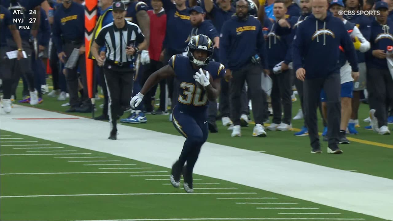 Los Angeles Chargers running back Kimani Vidal's best plays from 137 ...